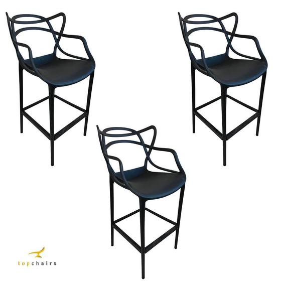 Kit 3 Banquetas Allegra Cozinha Americana Área Gourmet Cores - Yupii ...