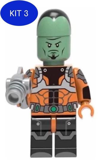 Kit 3 Boneco Blocos De Montar Líder Vilão Universo Hulk - Mega Block ...