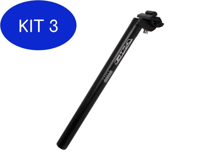 Kit 3 Canote De Selim Para Bicicleta Aro 29 Alumínio 27.2Mm - GTA ...