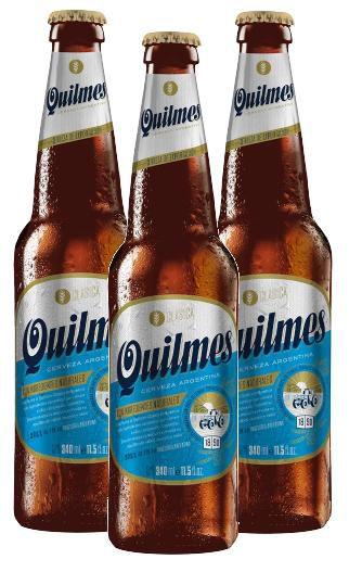 kit 3 Cerveja Quilmes Clássica Argentina Long Neck 340ml - Cerveja ...