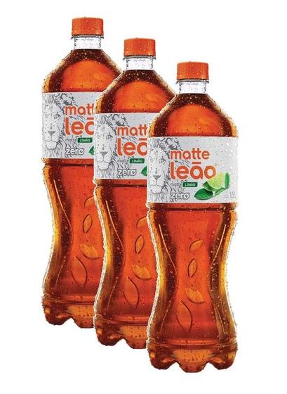 KIt 3 Chá Mate Limão Matte Leão Zero Garrafa 1,5l - Chá - Magazine Luiza