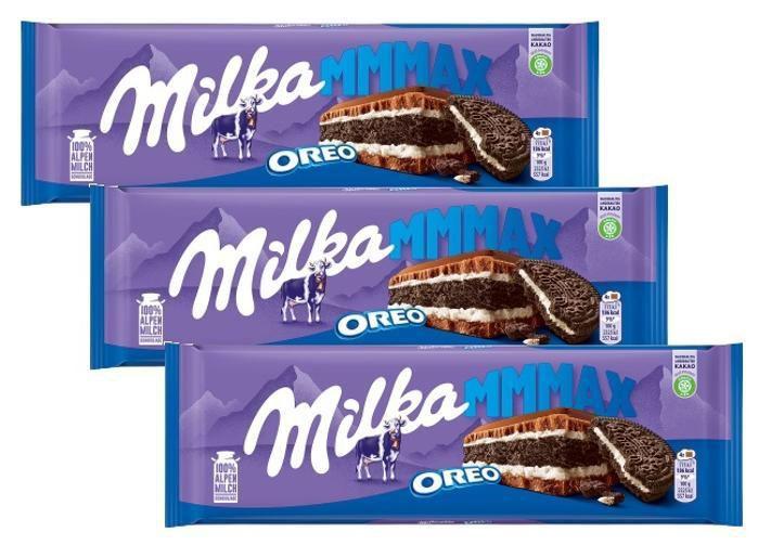 Kit 3 Chocolate Milka Oreo 300G - Chocolate / Barra de Chocolate ...