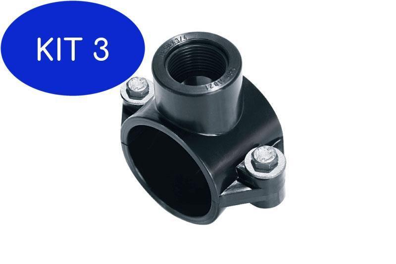 Kit 3 Colar Tomada Pp 3/4 / 25Mm Para Aquecedor Solar - Outletpools ...