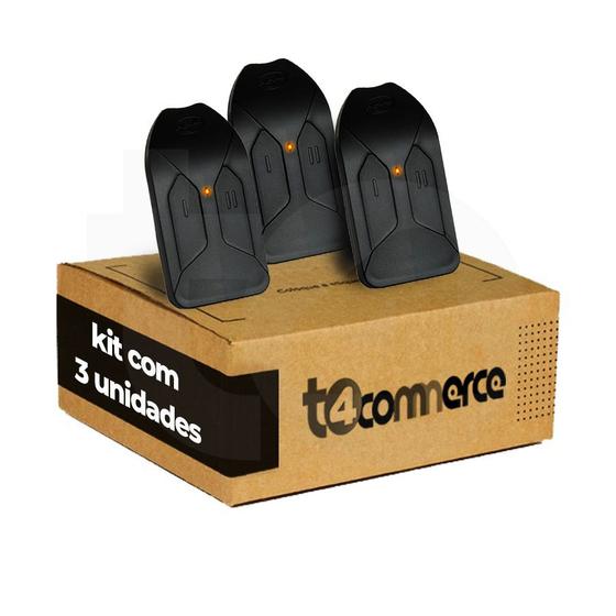 Kit 3 Controles Remoto Portão Automático PPA Original Tok 433 ...