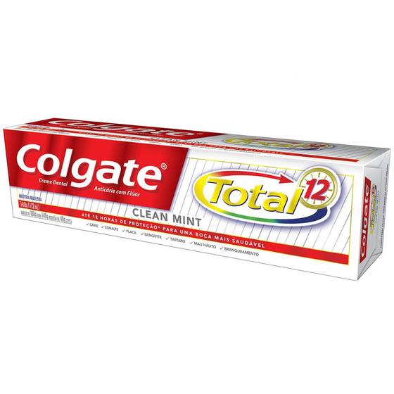 Kit 3 creme dental colgate total clean mint 90g - Creme e Gel Dental ...