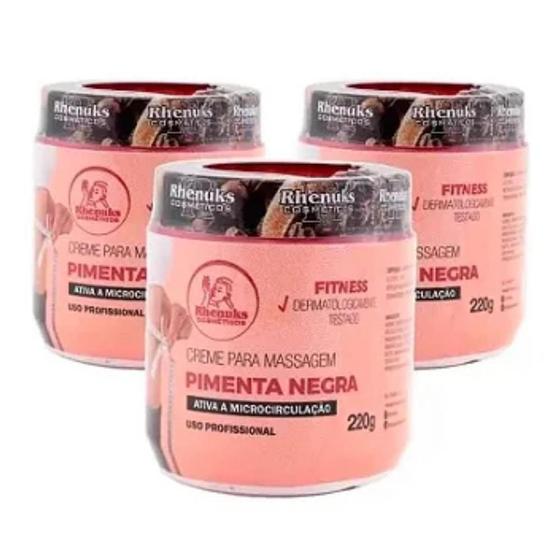 Kit 3 Creme Redutor Corporal Abdominal para Reduzir Celulite Estrias ...