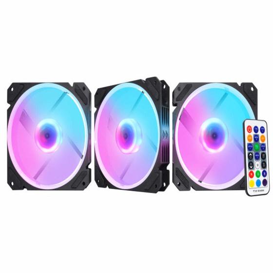 Kit 3 Fans K-mex AACA ARGB SuperStorm2 sem Fita Led - Peças para ...