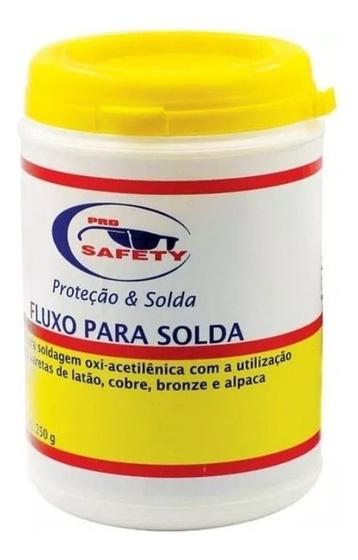 KIT 3 Fluxo P/ Solda Trincal Em Pó Latão Bronze Cobre 250g - PRO SAFETY ...