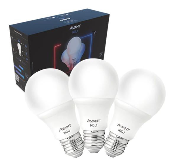 Kit 3 Lâmpada Led Smart 10w Luz Branca Alexa Wifi Avant Neo - Lâmpada Inteligente - Magazine Luiza