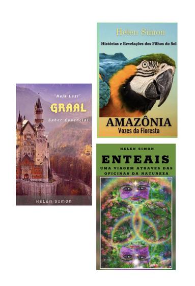 Kit 3 livros - Coletânea Helen Simon - Amazônia, Graal, Uma Viagem ...