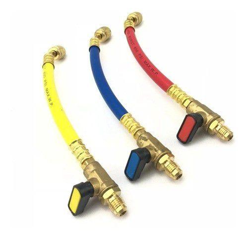 Kit (3) Mini Mangueiras Vulkan Registro Bola VLCH-15 134SH - VULKAN ...