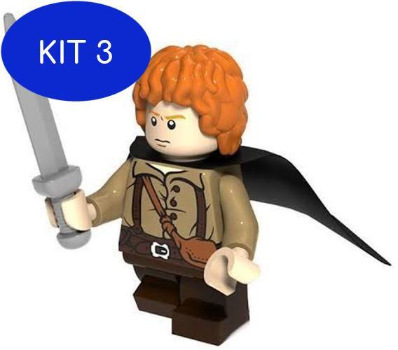 Kit 3 Minifigures Samwise Gamgee Filme Senhor Dos Anéis - Mega Block ... Kit 3 Minifigures Samwise Gamgee Filme Senhor Dos Anéis - Mega Block ...