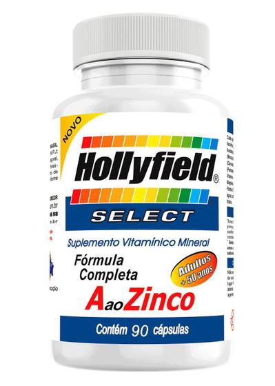 Kit 3 Multivitamínico A À Zinco Select 50+ 500Mg 90 Cápsulas ...