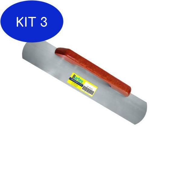 Kit 3 Palheta Para Assentamento De Blocos E Estruturas - 400X080 - Bartex - Palheta - Magazine Luiza