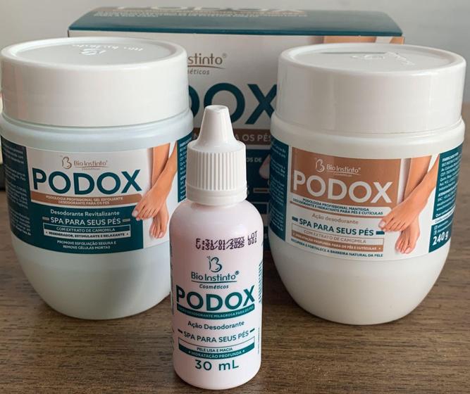 Kit 3 Peças Podox Spa Para seus Pés Bio Instinto (Podologia ...