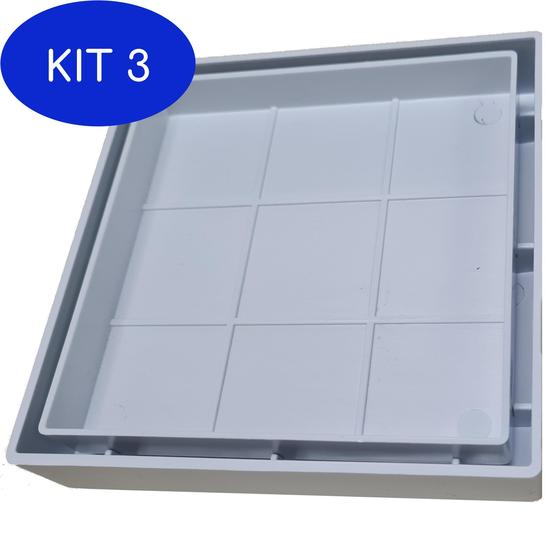 Kit 3 Ralo Oculto 15X15 Seca Piso Porcelanato Várias Cores - Marwell ...