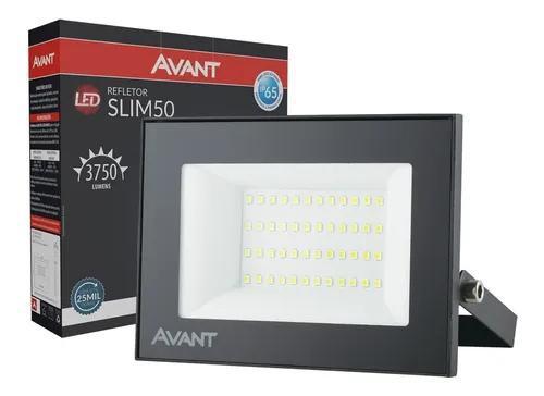 Kit 3 Refletores Led 50w Slim 6500k Bivolt Ip65 Avant - Refletor - Magazine Luiza
