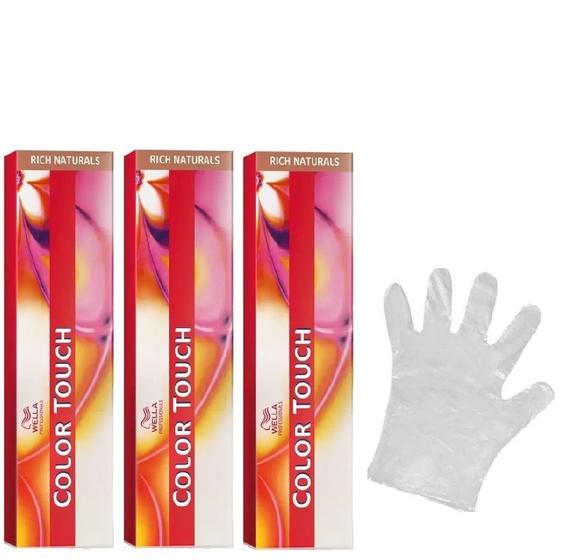 Kit 3 Tonalizante Wella Color Touch 9/97 60ml - Tonalizante de Cabelo ...