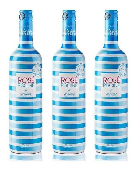 Kit 3 Vinhos Rosé Piscine Francês De 750ml Sara Borin - essencia ...