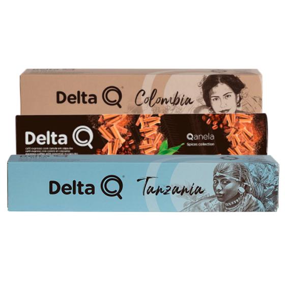 Kit 30 Capsulas Café Expresso Nova Linha Cafeteira Delta Q - Cápsula de ...
