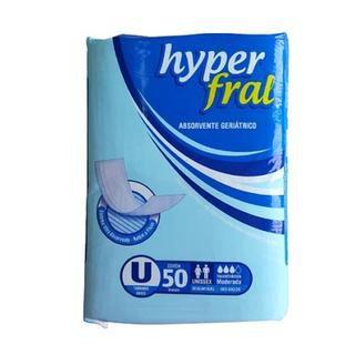 KIT 4 ABSORVENTE GERIATRICO HYPER FRAL 50un - HYPERFRAL - Absorvente ...