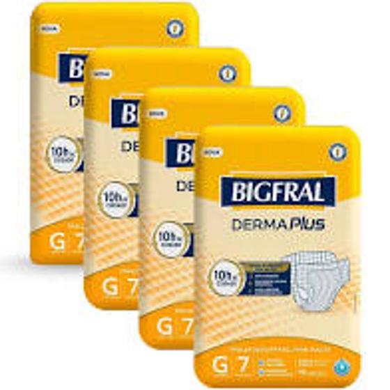 Kit 4 BigFral Derma Plus G - Fralda Geriátrica - Magazine Luiza