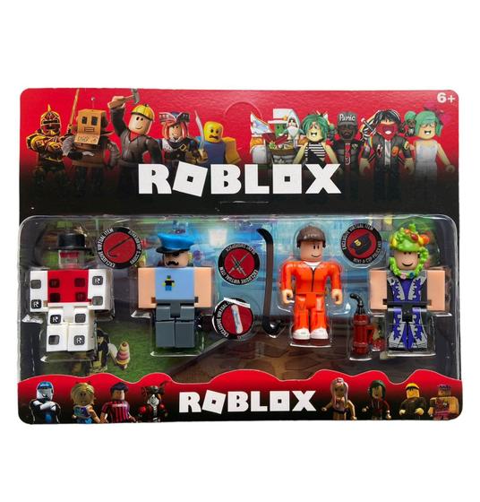 Kit 4 Bonecos Roblox Skins Avatar Chifre Asas - SM - Bonecos - Magazine ...