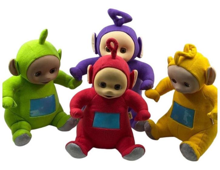 Kit 4 Bonecos Teletubbies os 4 Personagem 30cm - Estrela - Bonecos ...