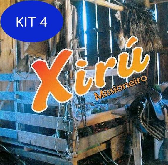 Kit 4 CD Xirú Missioneiro Tapado de Regalia - Usa discos - Música ...