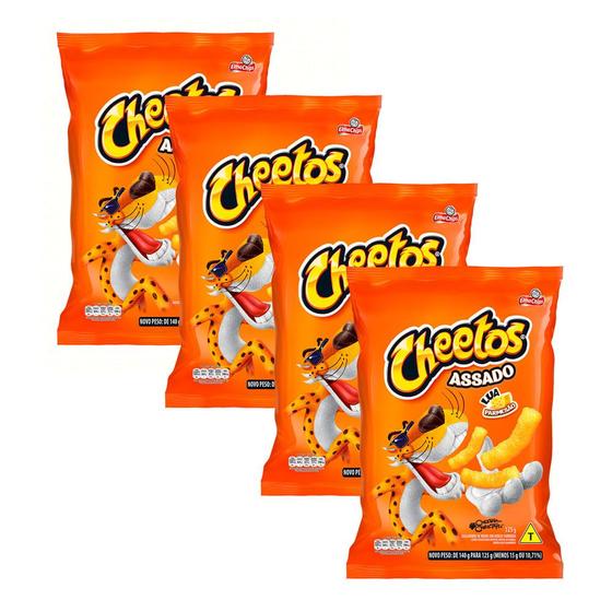 Kit 4 Cheetos Elma Chips Lua Parmesão 125g - Cheetos - Magazine Luiza