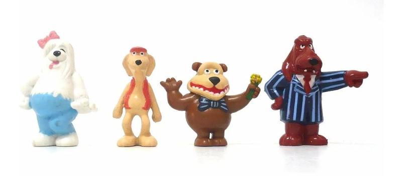 Kit 4 Coleção Bonecos Tv Colosso Miniatura Pvc Raridade - tectoy ...