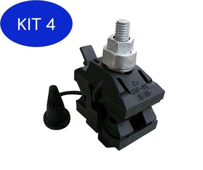 Kit 4 Conector De Derivação Perfurante Cdp 95 Intelli 16mm A 95mm ...
