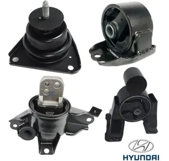 Kit 4 Coxim Do Motor E Cambio Cerato 2008 2009 2010 2011 12 218120Q000 ...