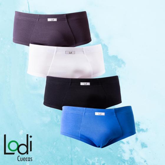Kit 4 Cueca Slip Modal estilo Sungão! Ref 1326 - LODI - Cueca ...