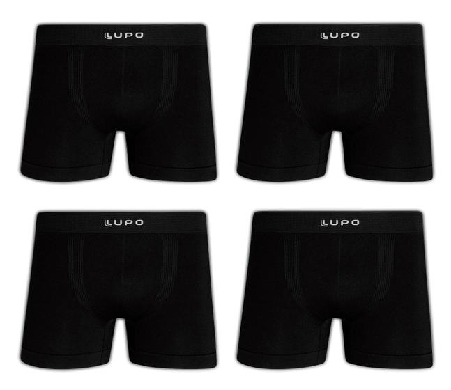 kit 4 Cuecas Lupo Boxer Micromodal Sem Costura 00661-001 - Cueca ...
