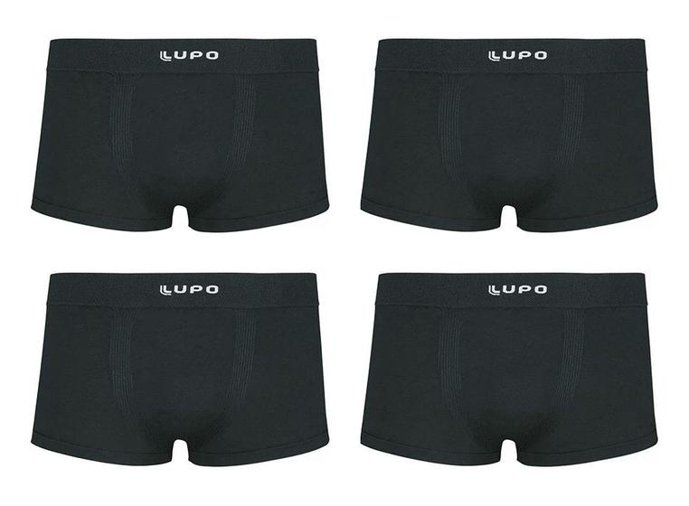 Kit 4 Cuecas Lupo Sunga Micromodal Sem Costura 00656-001 - Cueca ...