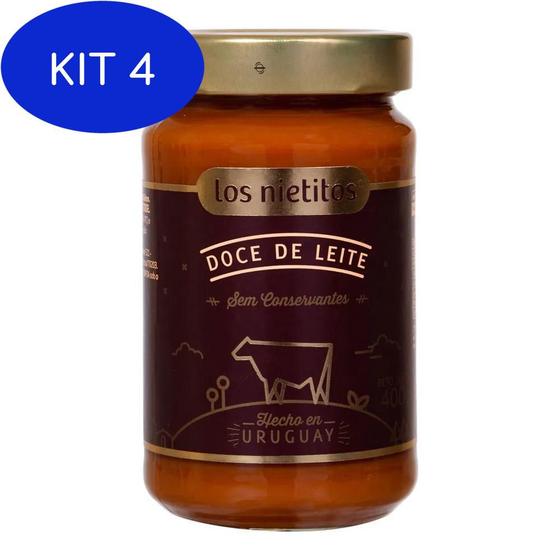 Kit 4 Doce De Leite Uruguaio Los Nietitos 400G - Doce de Leite ...