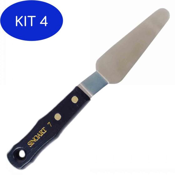 Kit 4 Espatula Para Pintura Artística Estilo Livre Sinoart - Espátula ...