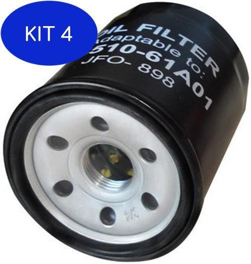 Kit 4 Filtro De Óleo Gm Chevrolet Tracker 2.0 16v 01 A 07 - Wega ...