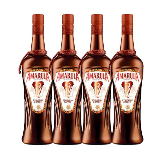 Kit 4 Garrafas Licor Amarula Ethiopian Coffee 750ml - Licor - Magazine ...