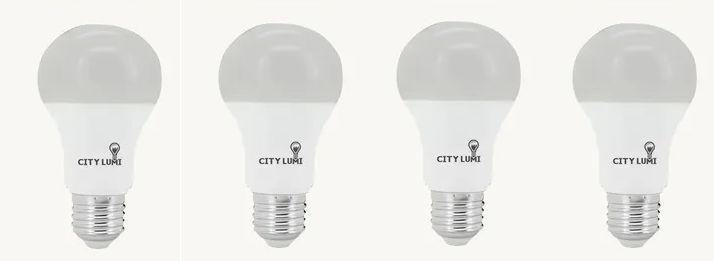 Kit 4 Lâmpada Led Bulbo 9w 12v / 24v P/ Sistema Solar - city lumi - Lâmpada de LED - Magazine Luiza