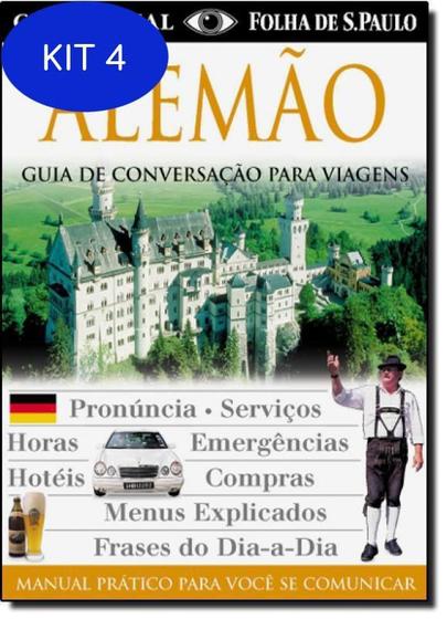 Kit 4 Livro Guia Visual Alemão: Guias De Conversação Para Viagens ... Kit 4 Livro Guia Visual Alemão: Guias De Conversação Para Viagens ...