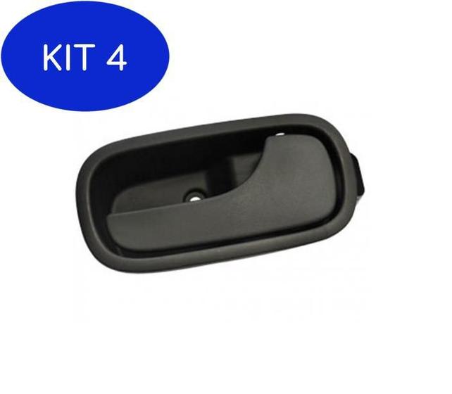 Kit 4 Maçaneta Interna Da Porta Esquerda Uno Way 10 A 14 - Universal ...