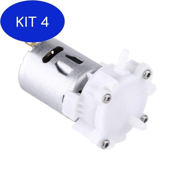 Kit 4 Mini Bomba De Água 3V A 5V Rs-360Sh Irrigação Arduino - Mj ...