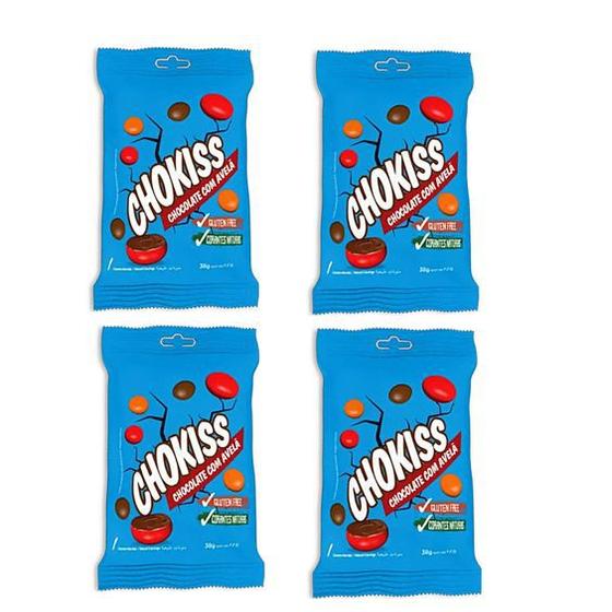 Kit 4 Pacotes Confeito Chocolate Sabor 38g Creme de Avelã - Jazam ...