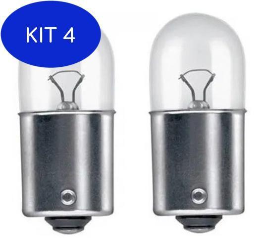 Kit 4 Par Lampadas R10W Standard Philips 1 Polo R10W 12V 10W - Shock ...
