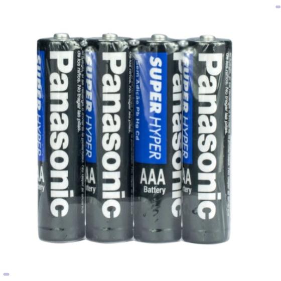 Kit 4 Pilhas palito AAA Panasonic Comum - Pilhas - Magazine Luiza