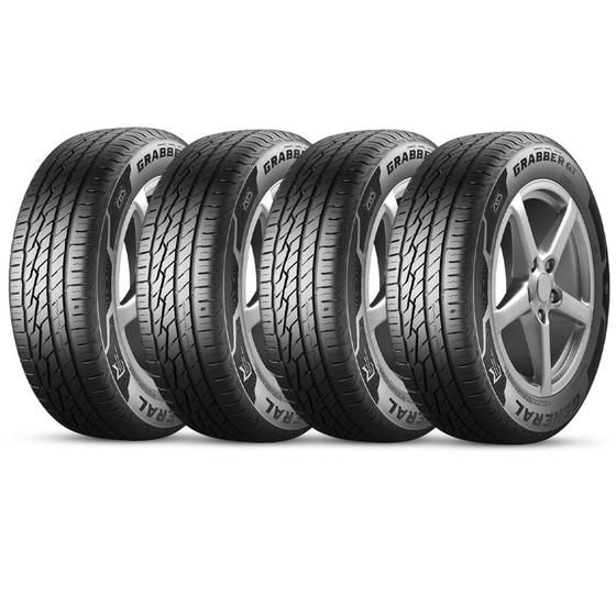 Kit 4 Pneu General Aro 17 225/65R17 102H TL FR Grabber GT Plus - Continental-general - Pneu de ...