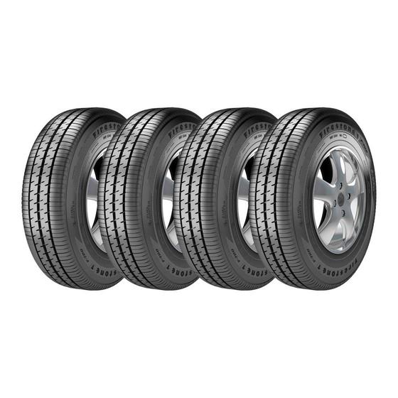 Kit 4 Pneus Firestone Aro 15 185/65R15 F-700 88H - Pneu para Carro - Magazine Luiza