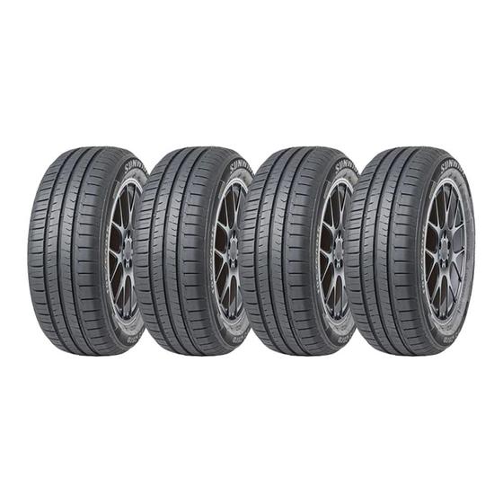 Kit 4 Pneus Sunwide Aro 15 185/65R15 RS-ZERO 88H - Pneu de Carro - Magazine Luiza